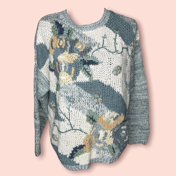 Classic Elements | Sweaters | Vintage Classic Elements Hand Knit ...